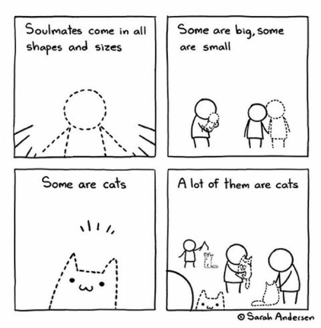 30 Humorous and Genuine Comics For Introverts, By Sarah Andersen | DeMilked