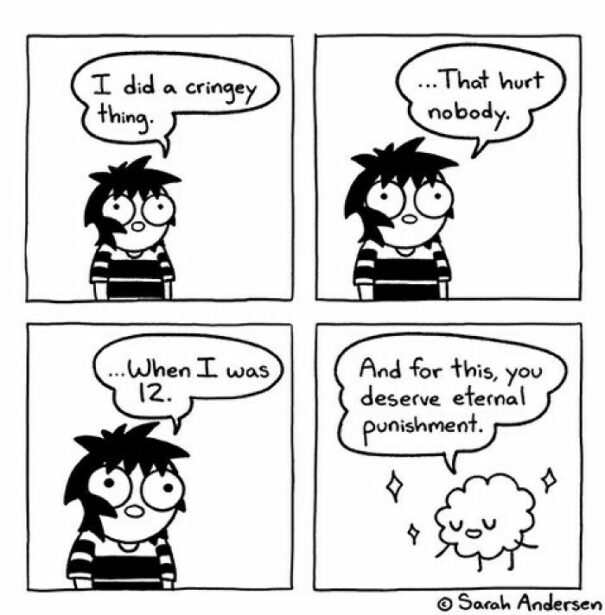 30 Humorous and Genuine Comics For Introverts, By Sarah Andersen | DeMilked