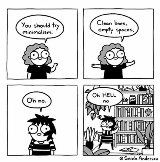 30 Humorous and Genuine Comics For Introverts, By Sarah Andersen | DeMilked