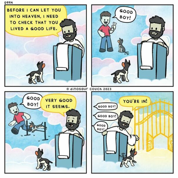 20 Wholesome Comics That Touch On The Bond Between People And Dogs ...