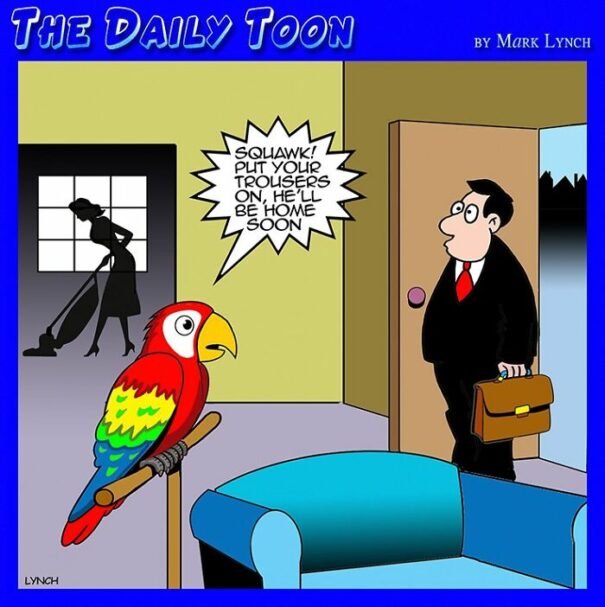 25 Of The Funniest One-Panel Comics By Daily Cartoonist Mark Lynch ...