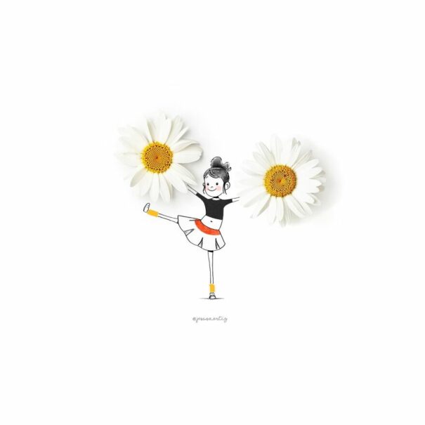 20 Cute Illustrations Created By Combining Real-Life Objects With ...