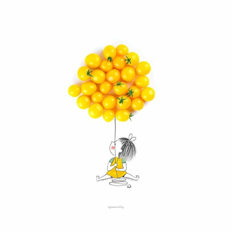 20 Cute Illustrations Created By Combining Real-Life Objects With ...