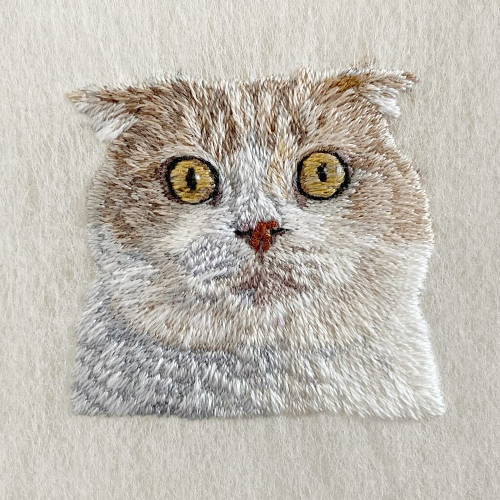 10 Incredibly-Detailed Embroidered Animals Created By Yuki Nanatsuki ...