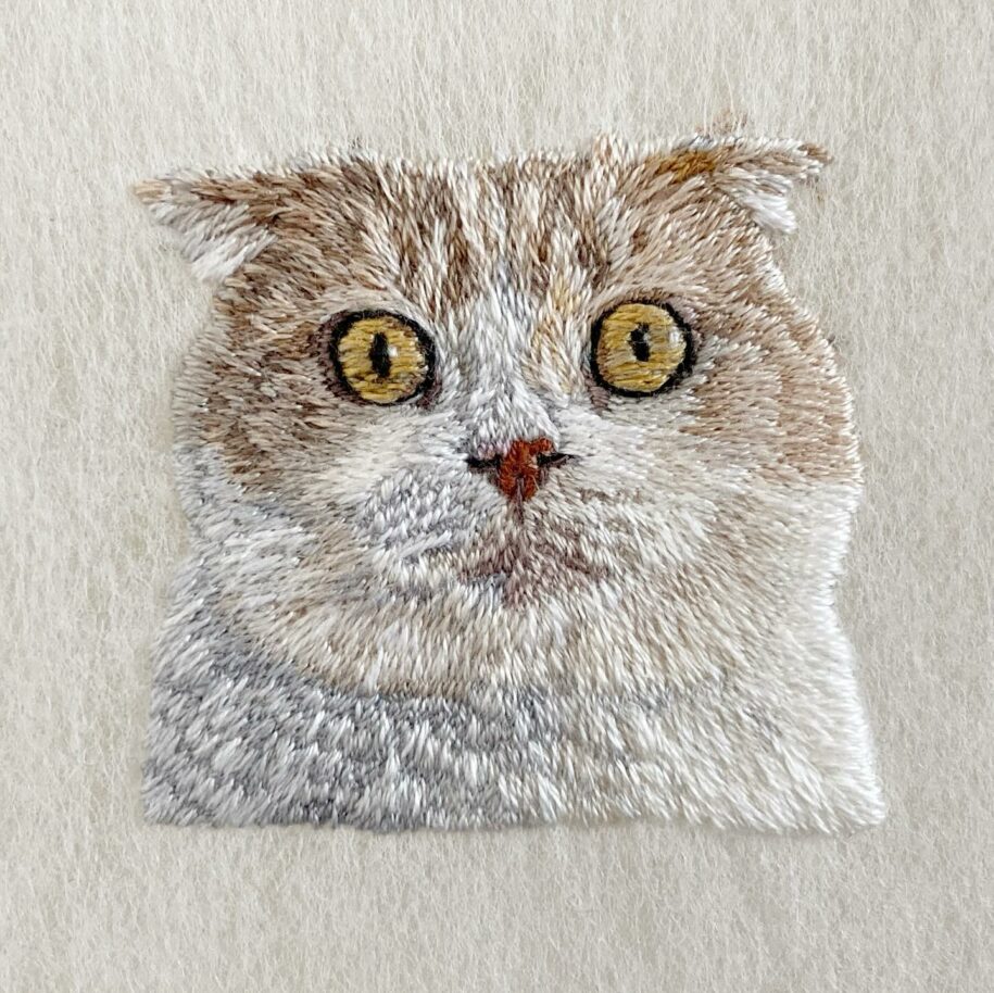 10 Incredibly-Detailed Embroidered Animals Created By Yuki Nanatsuki ...