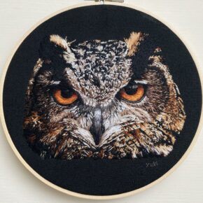 10 Incredibly-Detailed Embroidered Animals Created By Yuki Nanatsuki ...