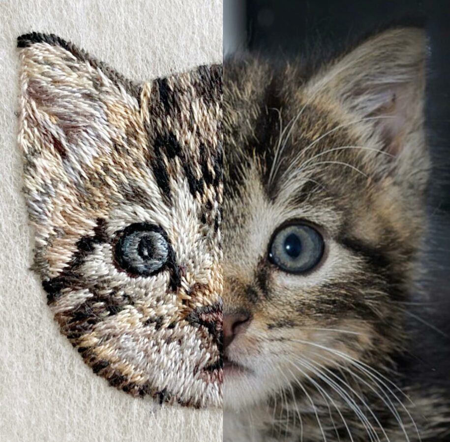 10 Incredibly-Detailed Embroidered Animals Created By Yuki Nanatsuki ...