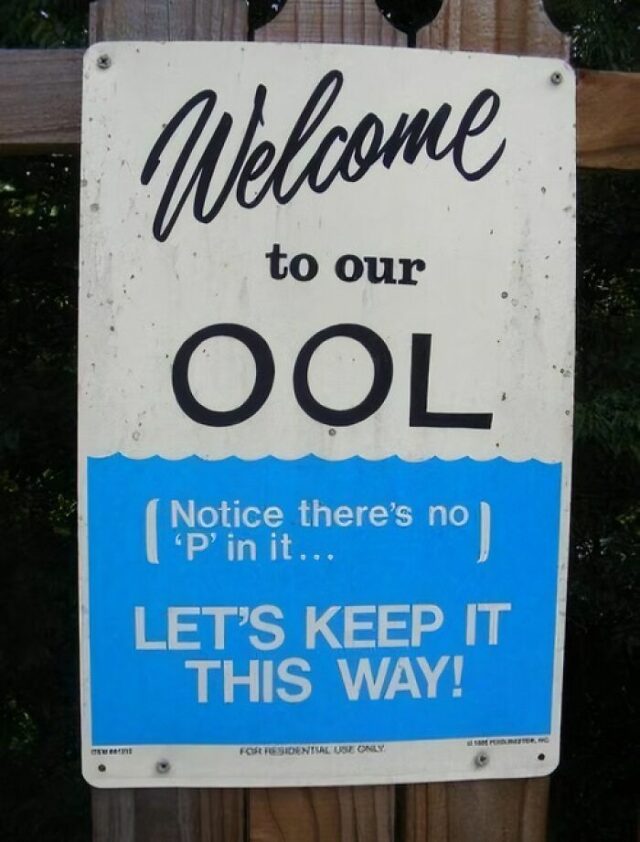 30 Of The Silliest Signs Spotted In Public | DeMilked