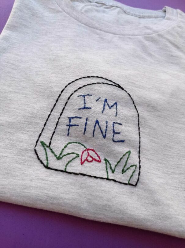 15 Hand-Embroidered Clothes Inspired By Puns, Memes, Pop Culture And ...