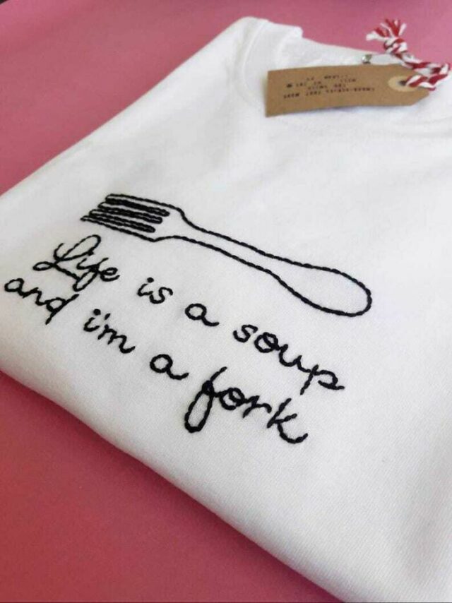 15 Hand-Embroidered Clothes Inspired By Puns, Memes, Pop Culture And ...