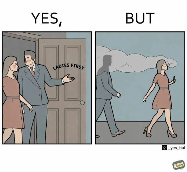 “Yes, But”: Artist Creates Sarcastic Comics Based On Random Conflicts ...
