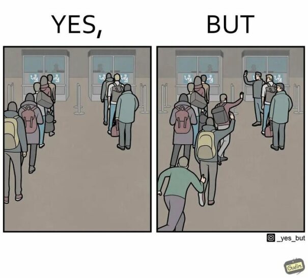 “Yes, But”: Artist Creates Sarcastic Comics Based On Random Conflicts ...