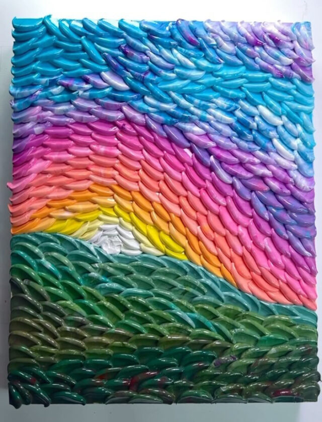 20 Times This Artist Created Enigmatic Paintings Using Texture | DeMilked