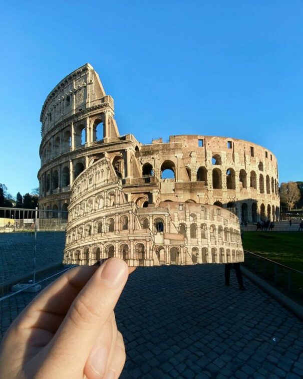 25 Tiny Recreations Of Famous Landmarks Compared Side By Side With The ...