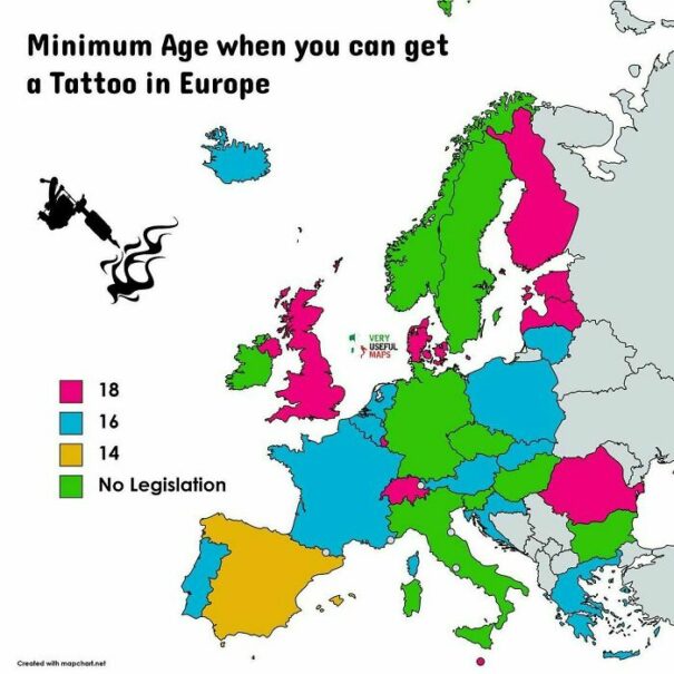 25 “Very Useful Maps” That Shares Some Interesting Information | DeMilked