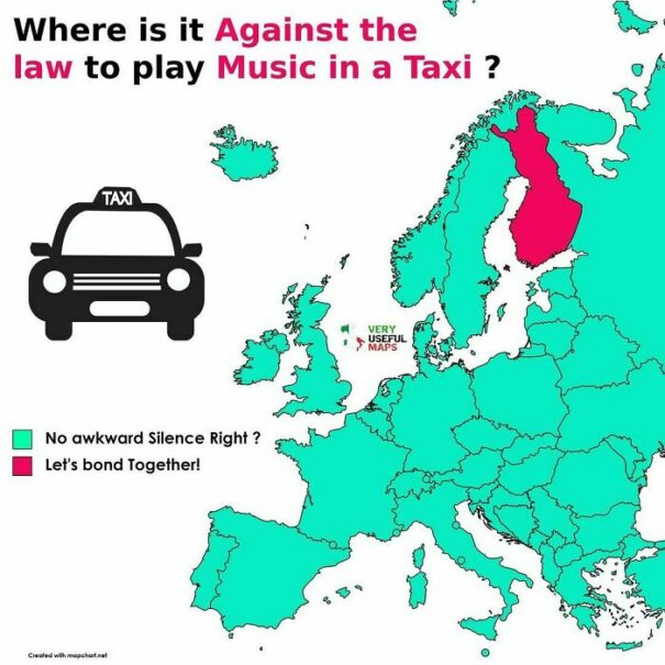 25 “Very Useful Maps” That Shares Some Interesting Information | DeMilked