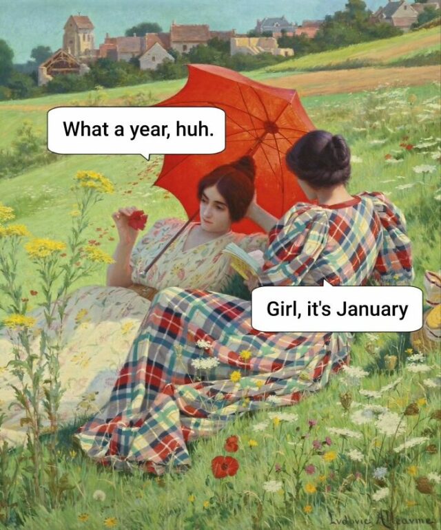 40 Classic Art Pieces Turned Into Memes By "Art Memes Central" | DeMilked