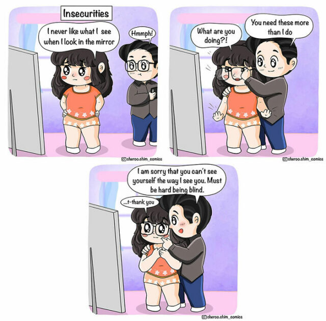 25 Comics About The Adventures Of Cute Couple ‘Cheroo And Chim’ | DeMilked