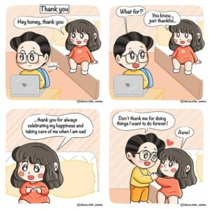 25 Comics About The Adventures Of Cute Couple ‘Cheroo And Chim’ | DeMilked