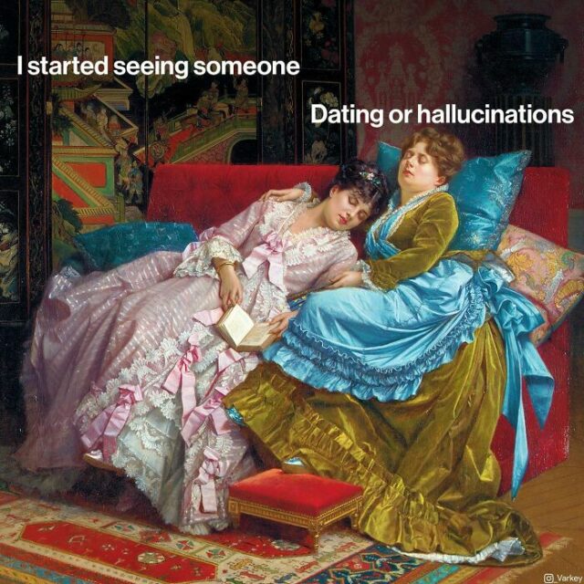 25 Times This Artist Added Modern-Day Humor To Classical Art Pieces ...