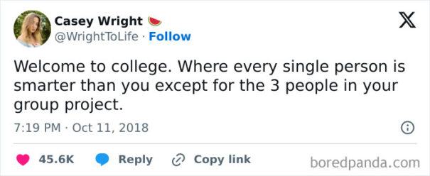 35 Lessons Everyone Almost Instantly Learns After Starting College ...