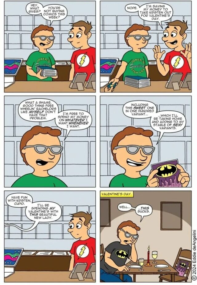 25 Comics That Perfectly Illustrate The Lives Of Comic Book Lovers ...