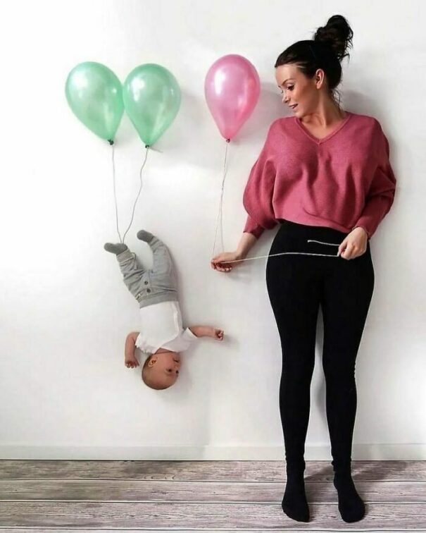 10 Creative Photos Of A Mom And Her Baby Are Melting Hearts Online ...