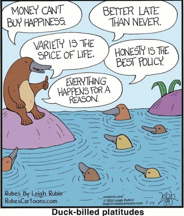 20 Hilarious Scenarios Illustrated In Humorous Comics by Leigh Rubin ...