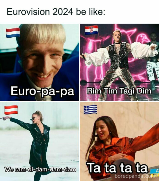 25 Memes Capturing The Highs And Lows Of Eurovision 2024 | DeMilked