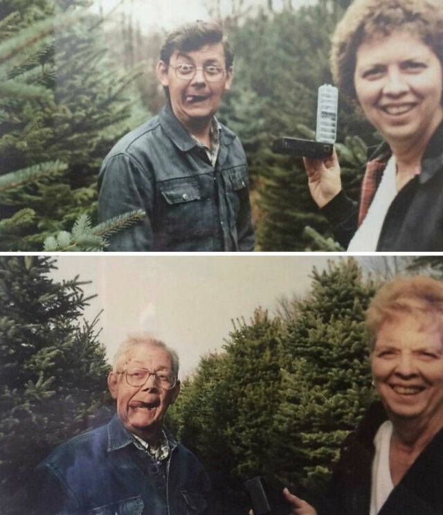 40 Photos Of People Accurately Recreating Old Family Photos | DeMilked