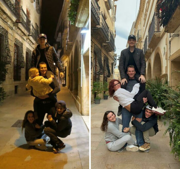 40 Photos Of People Accurately Recreating Old Family Photos | DeMilked