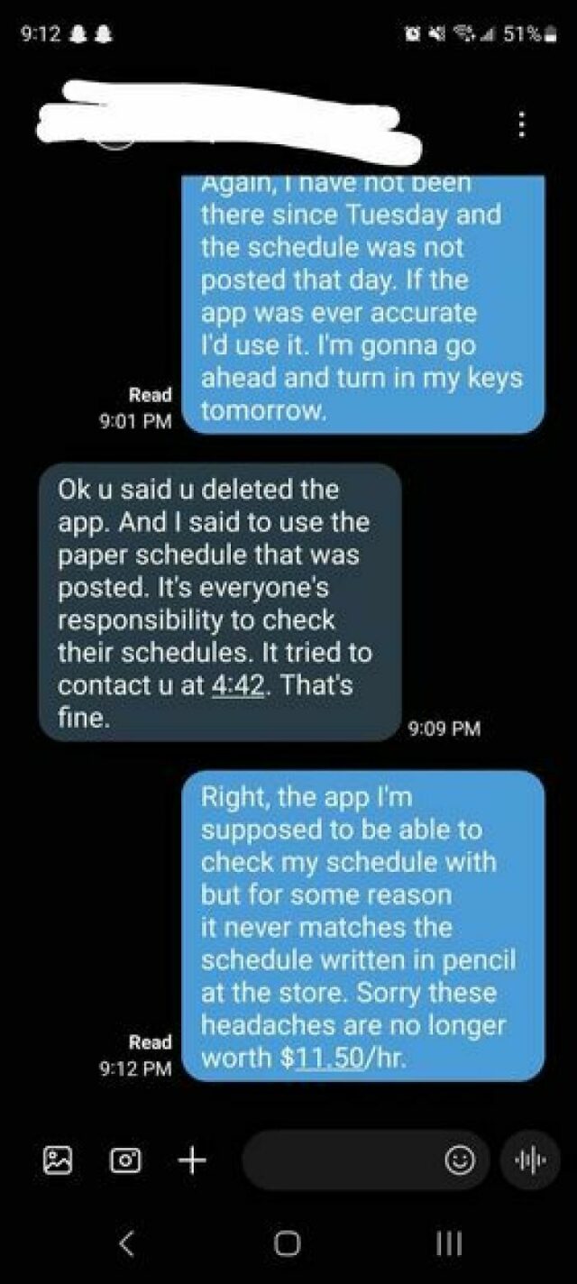 25 Times Someone Quit Their Job Via Text | DeMilked