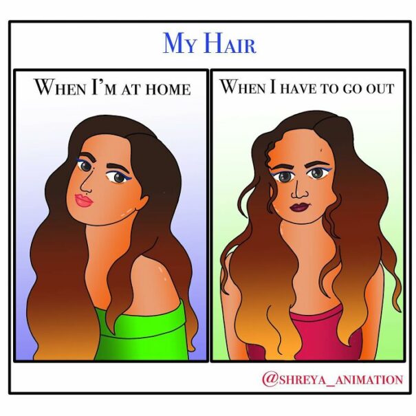 35 Funny And Relatable Comics About Day-To-Day Struggles Faced By Women ...