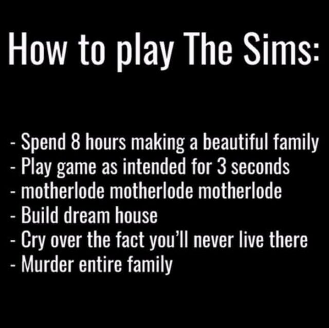 30 Funny Sims Memes To Peruse While Your Game Loads | DeMilked