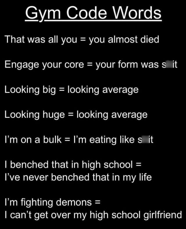 25 Funny Gym Memes You Need To See, As Shared By “Gym Fail Nation ...