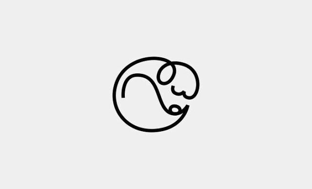 25 One-Line Designs That Convey Complex Ideas By Loooop Studio | DeMilked