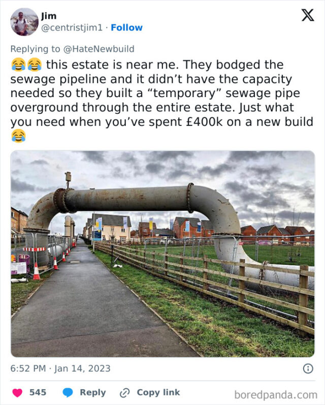 “Newbuild Hate”: 25 Newly Built House Fails | DeMilked