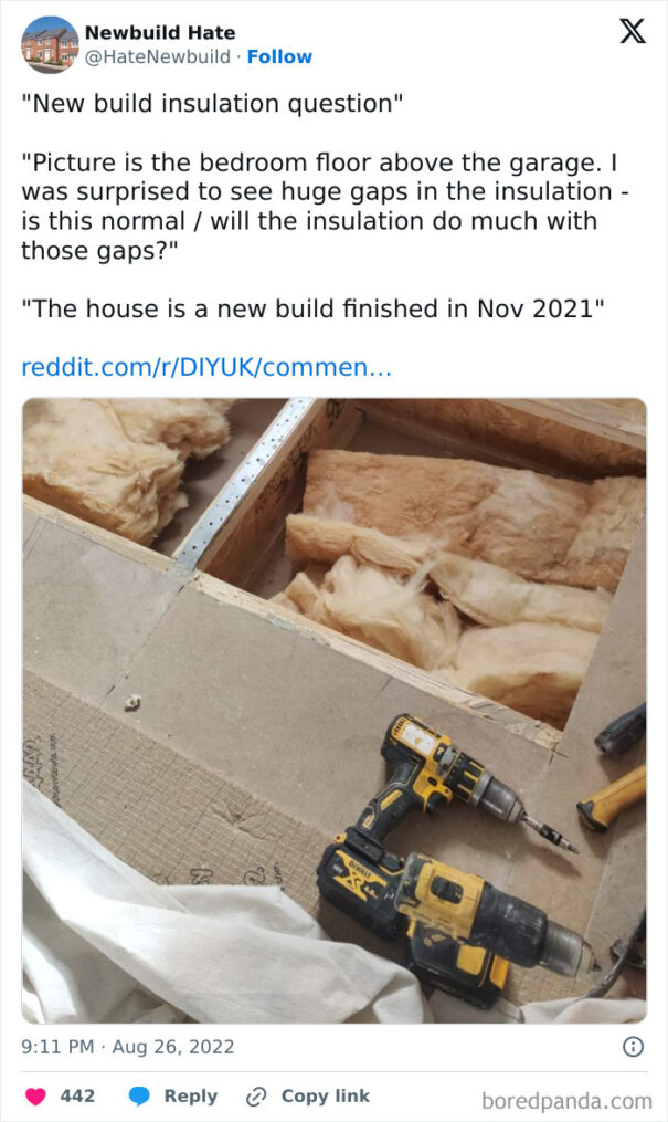 “Newbuild Hate”: 25 Newly Built House Fails | DeMilked