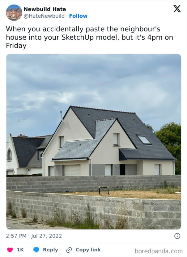 “Newbuild Hate”: 25 Newly Built House Fails | DeMilked