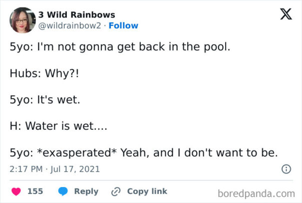 30 Hilariously Honest Parenting Tweets About Kids’ Poolside Antics ...