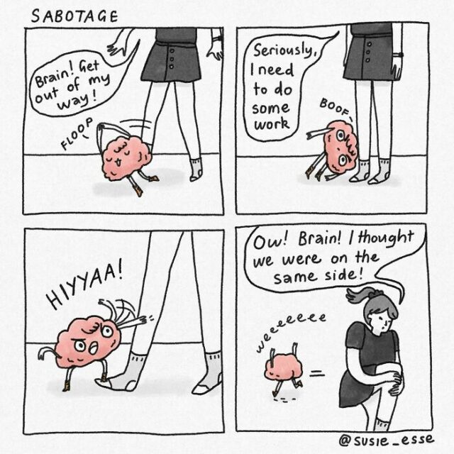 20 Relatable Comics About Inner Thoughts And Everyday Life | DeMilked
