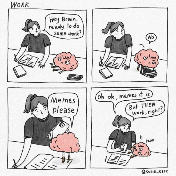 20 Relatable Comics About Inner Thoughts And Everyday Life | DeMilked