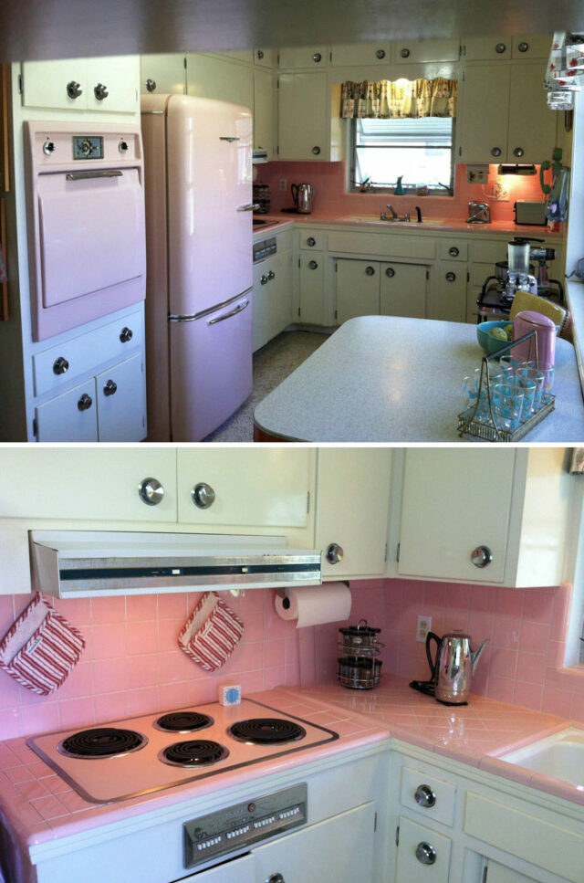 25 Beautiful Vintage Kitchens That Prove Retro Style Is Timeless | DeMilked