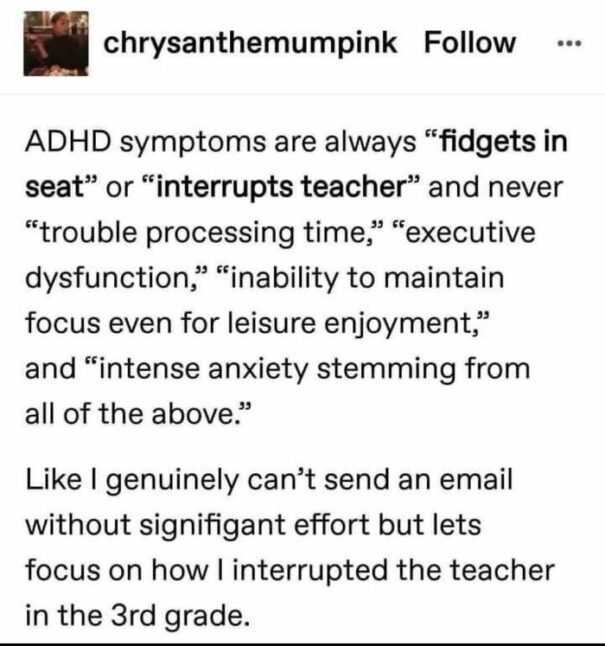 “ADHD Memes”: 40 Relatable Memes For Busy Brains | DeMilked