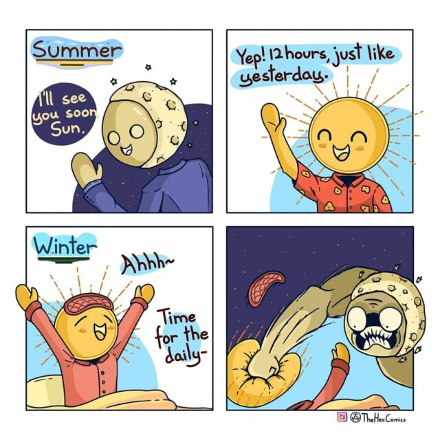 30 Random Comics About Silly Things And Weird Situations By A Danish ...