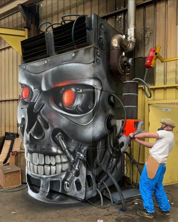 This Artist Paints Creepy But Cool 3D Graffiti That's Not For The Faint Of Heart (20 Pics ...