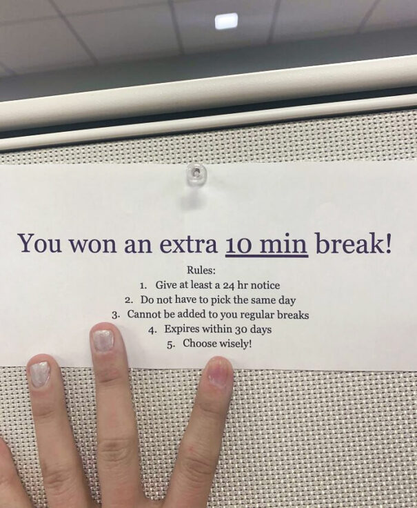 40 Times Bosses Put Up Incredibly Disturbing Workplace Signs | DeMilked