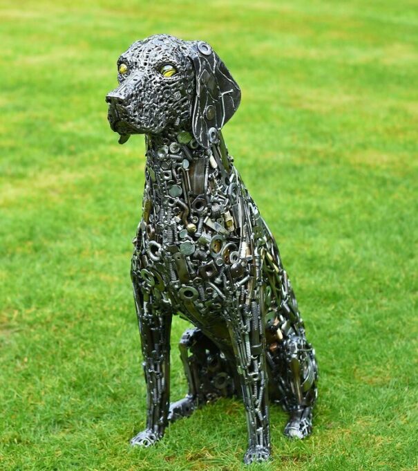 Artist Creates Stunning Animal Sculptures Made Out Of Recycled ...