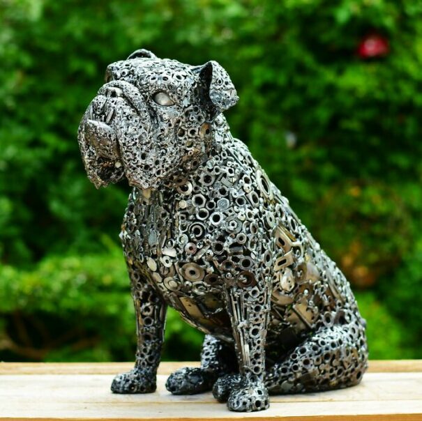 Artist Creates Stunning Animal Sculptures Made Out Of Recycled ...