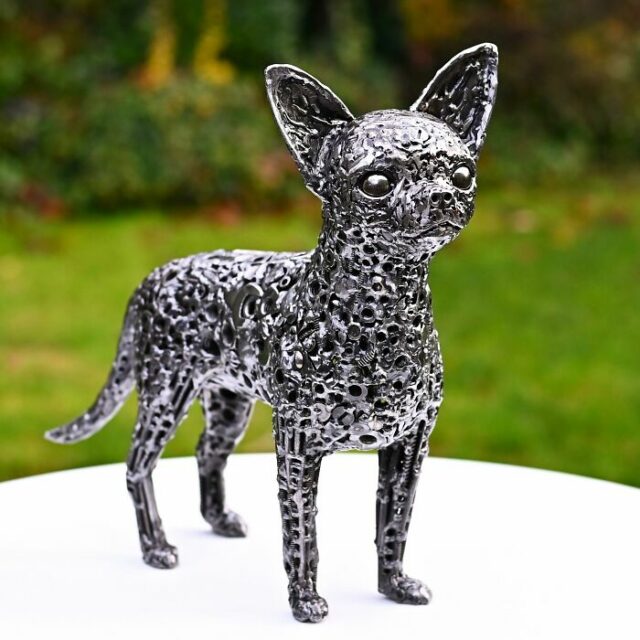 Artist Creates Stunning Animal Sculptures Made Out Of Recycled ...